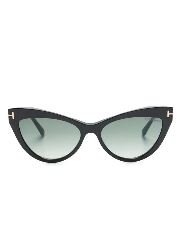 TOM FORD Cat-eye Clip-on Glasses - Black