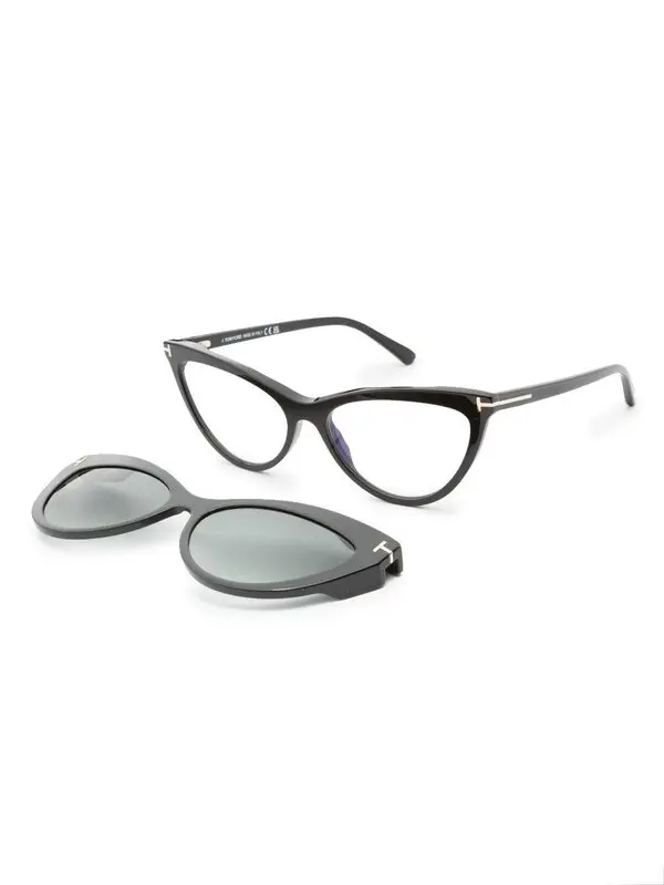 TOM FORD Cat-eye Clip-on Glasses