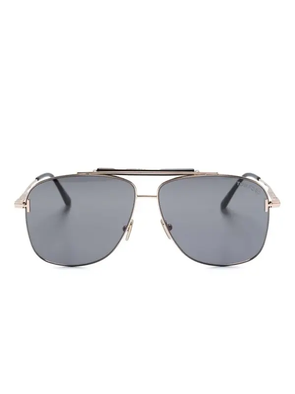 TOM FORD Pilot-frame Sunglasses - Pink