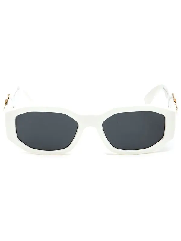 Versace Medusa Square-frame Sunglasses - White