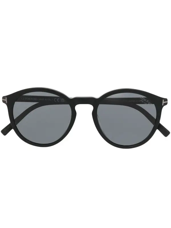TOM FORD Round Frame Sunglasses - Black