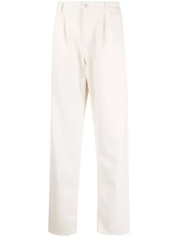 ANOTHER ASPECT Straight-leg Jeans - Neutrals