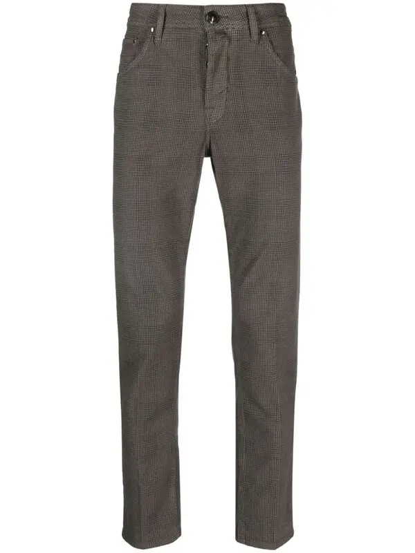 Jacob Cohen Mini Check-print Trousers