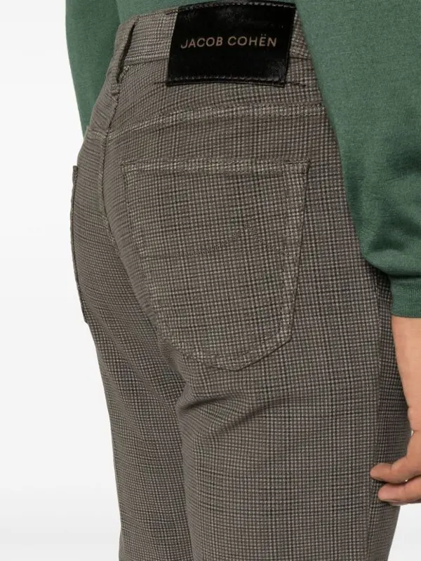 Jacob Cohen Mini Check-print Trousers