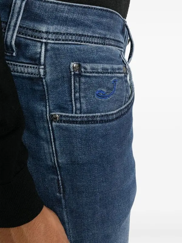 Jacob Cohen Low-rise Slim-fit Jeans