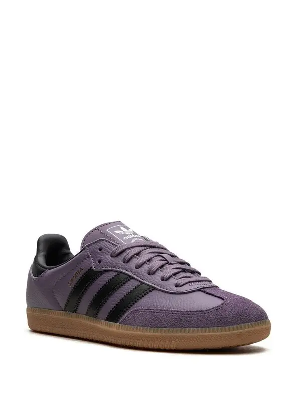 Adidas Samba Og Leather Sneakers - Purple