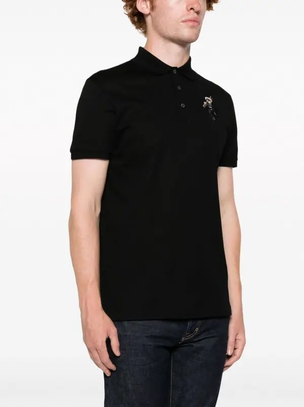Ralph Lauren Purple Label Polo Bear-embroidered Polo Shirt