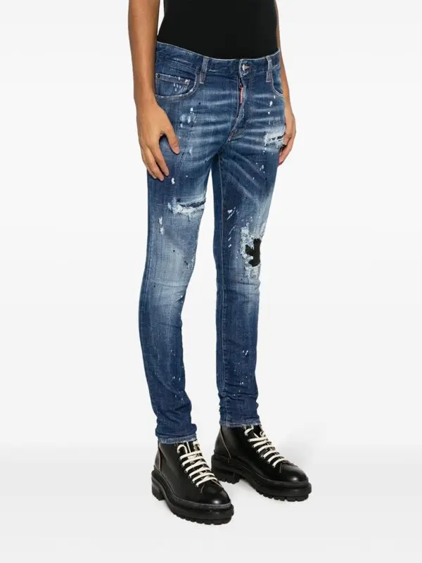 Dsquared2 Distressed Skinny Jeans