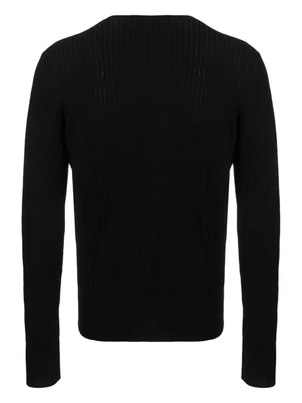 SAPIO V-neck Virgin Wool Jumper