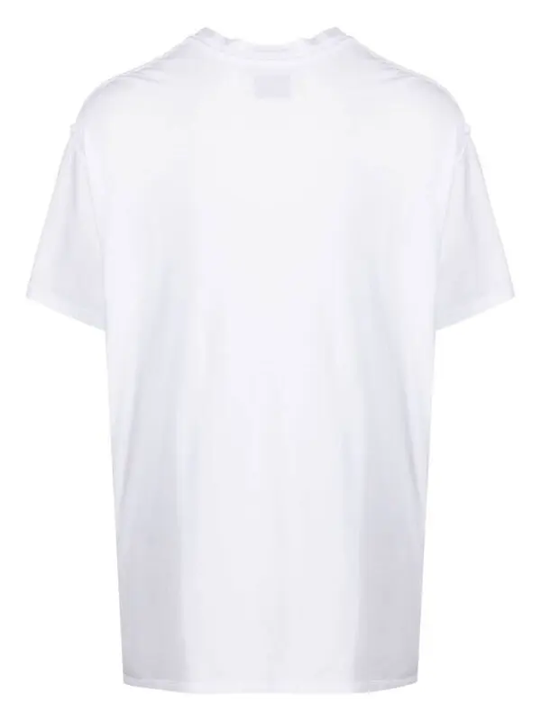 LES TIEN Crew-neck Cotton T-shirt