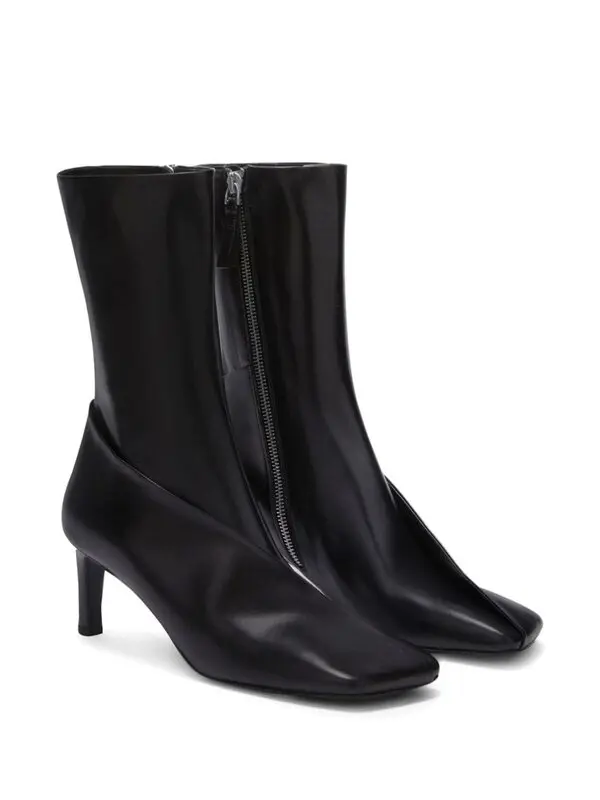 JIL SANDER Square-toe Ankle Boots