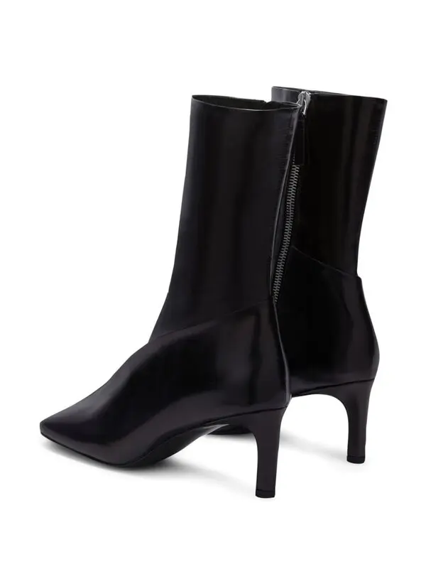 JIL SANDER Square-toe Ankle Boots