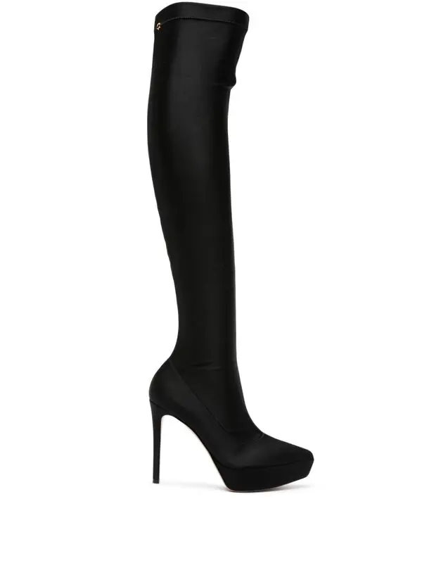 GIANVITO ROSSI 120mm Platform Over-the-knee Boots