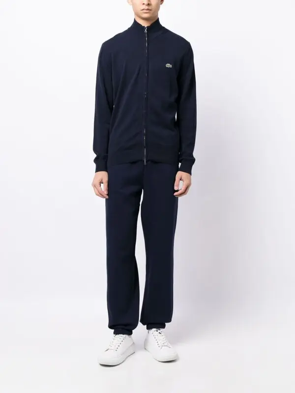 Lacoste Crocodile Logo-patch Fleece Track Pants