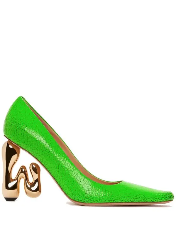 JW Anderson Bubble Heel Leather Pumps