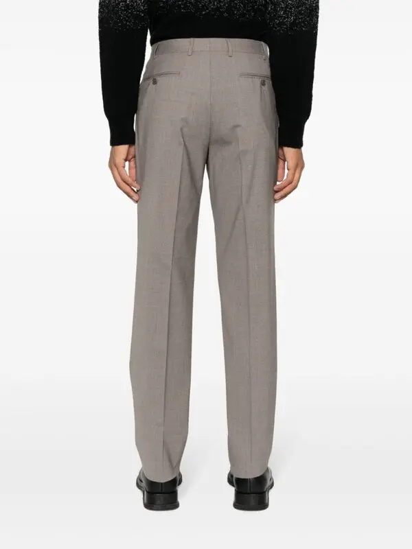 Canali Mid-rise Tailored Trousers
