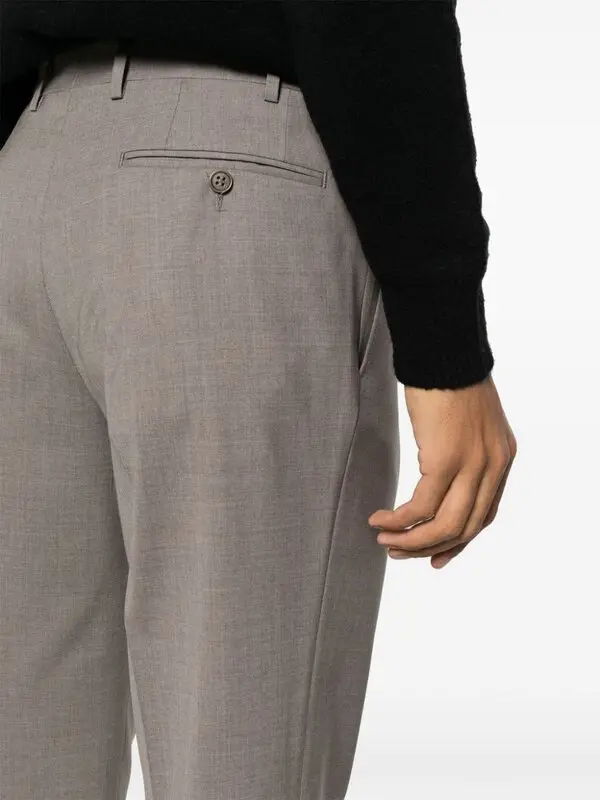 Canali Mid-rise Tailored Trousers