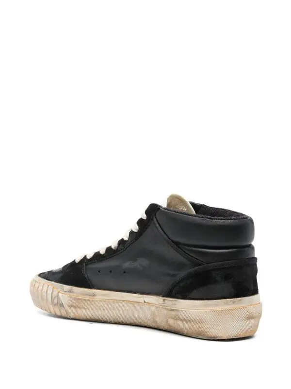 GOLDEN GOOSE Mid-star Leather Sneakers
