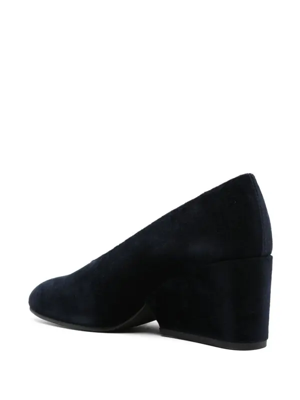 Comme Des Garçons 70mm Velvet Pumps