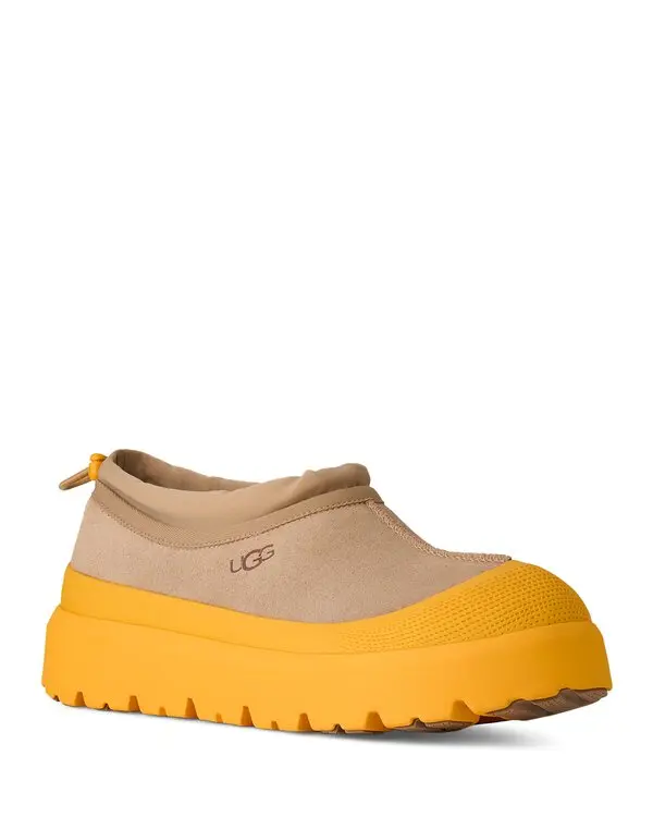 UGG Tasman Weather Hybrid Slip-on Clogs - Mustard Seed