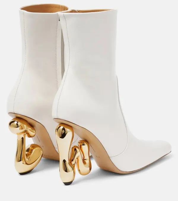 JW Anderson Bubble Leather Ankle Boots