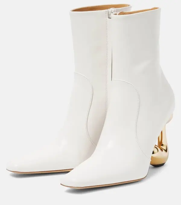 JW Anderson Bubble Leather Ankle Boots