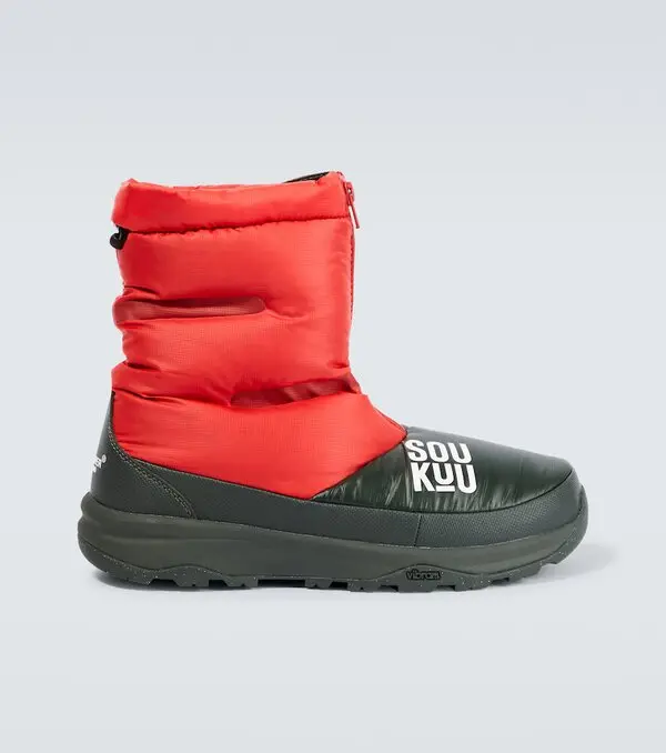 The North Face X Undercover Padded Snow Boots In Multicoloured