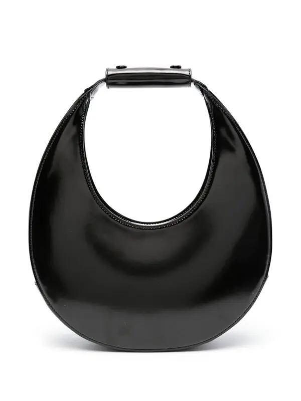 Staud Moon Leather Shoulder Bag