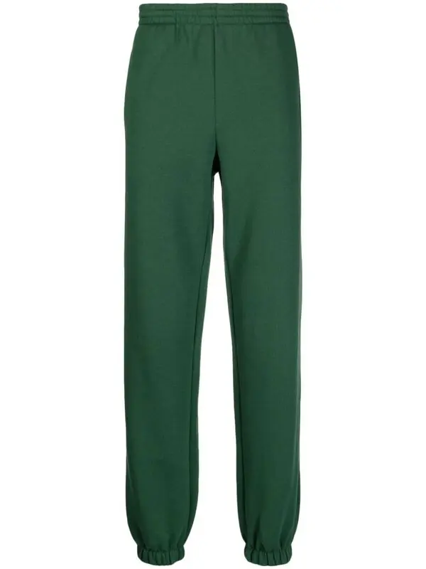 Lacoste Logo-patch Cotton-blend Track Pants - Green