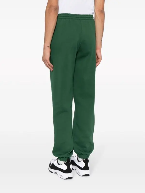 Lacoste Logo-patch Cotton-blend Track Pants - Green
