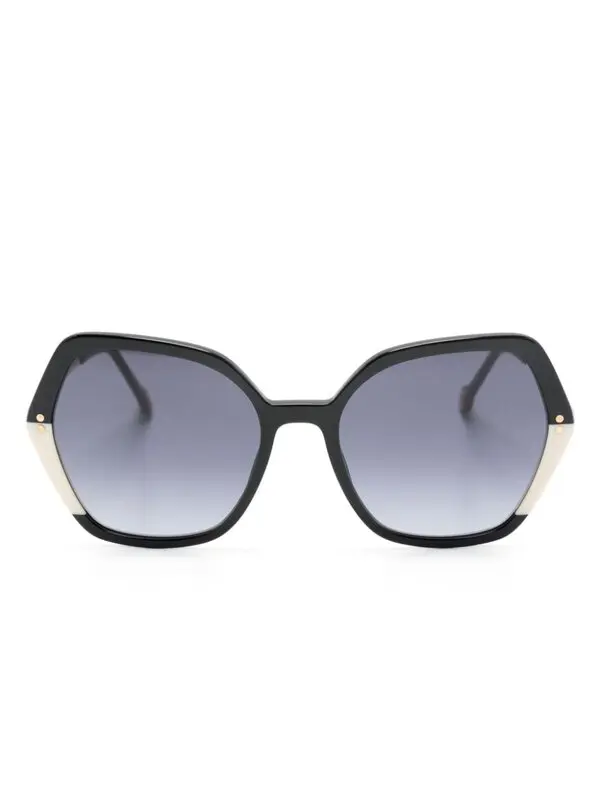 Carolina Herrera Oversized Sunglasses - Black