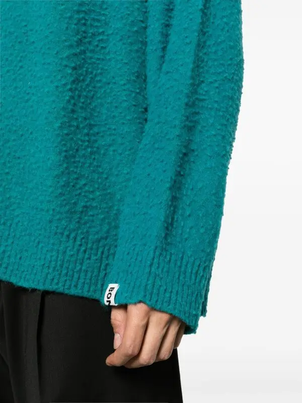 BONSAI Crew-neck Jumper - Green