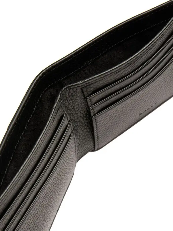 Bally Ribbon Bi-fold Leather Wallet