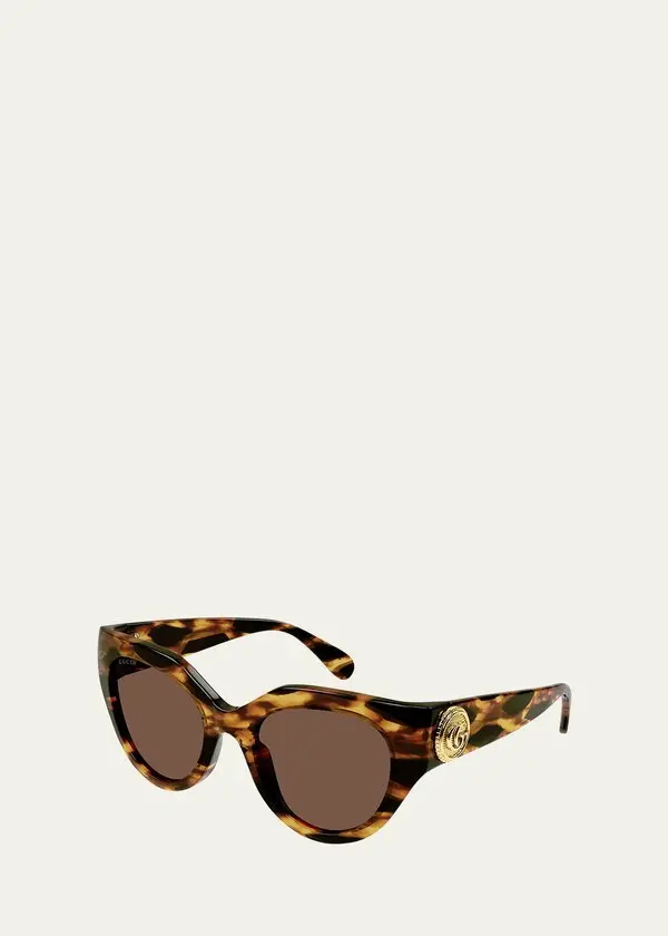 Gucci Gg Emblem Cat-eye Sunglasses
