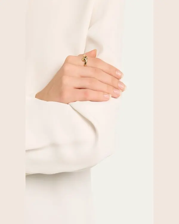 Bea Bongiasca 9k Yellow Jumbo Wave Ring