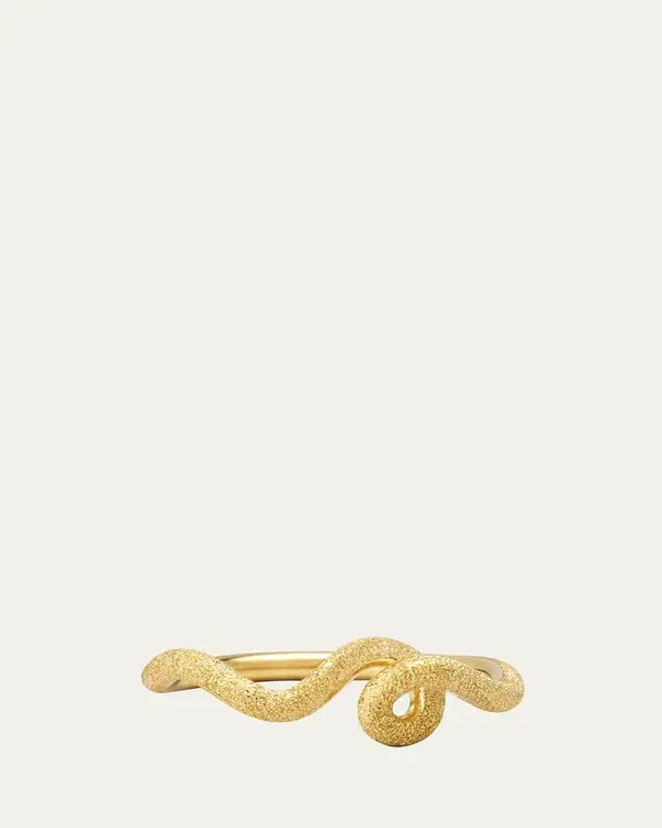 Bea Bongiasca 9k Touch Of Wave Ring