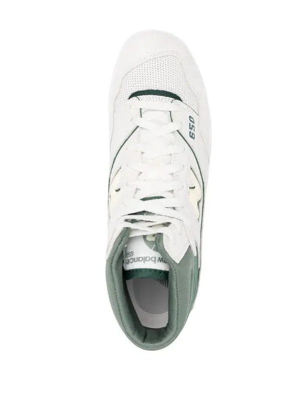NEW BALANCE 650 High-top Sneakers - White