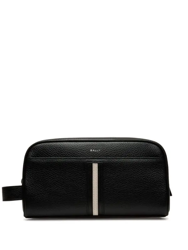 Bally Logo-print Leather Wallet - Black