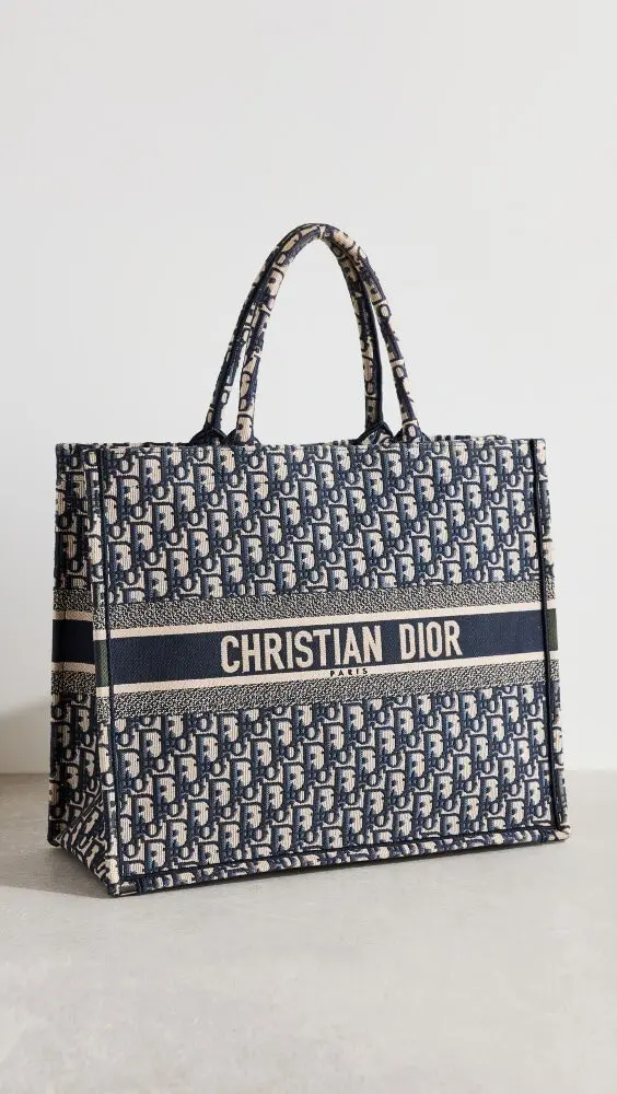 Shopbop Dior Large Book Tote, Oblique Jacquard