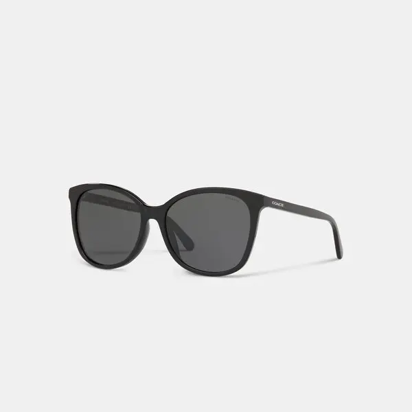 COACH Signature Workmark Square Sunglasses - Black