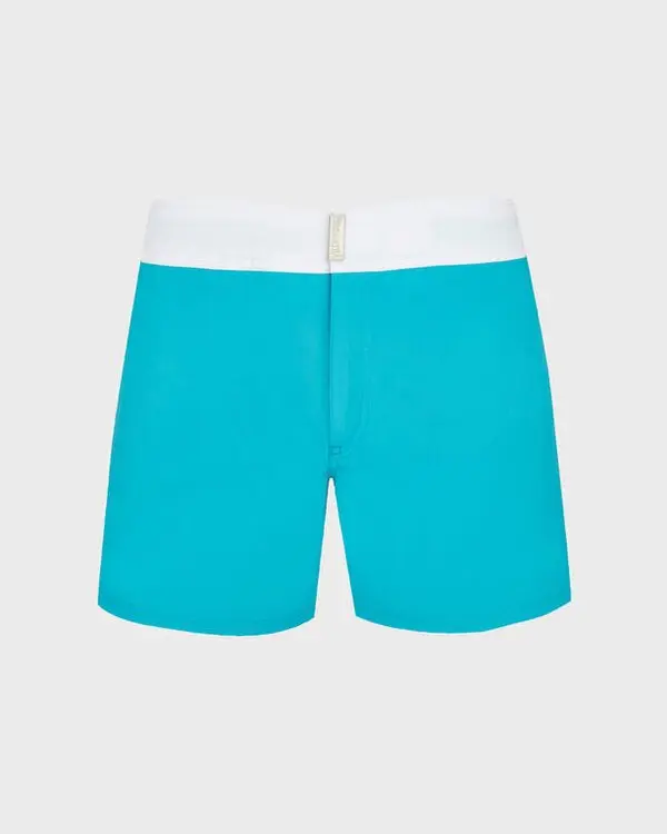 Vilebrequin Merle Color Block Swim Trunks - Blue