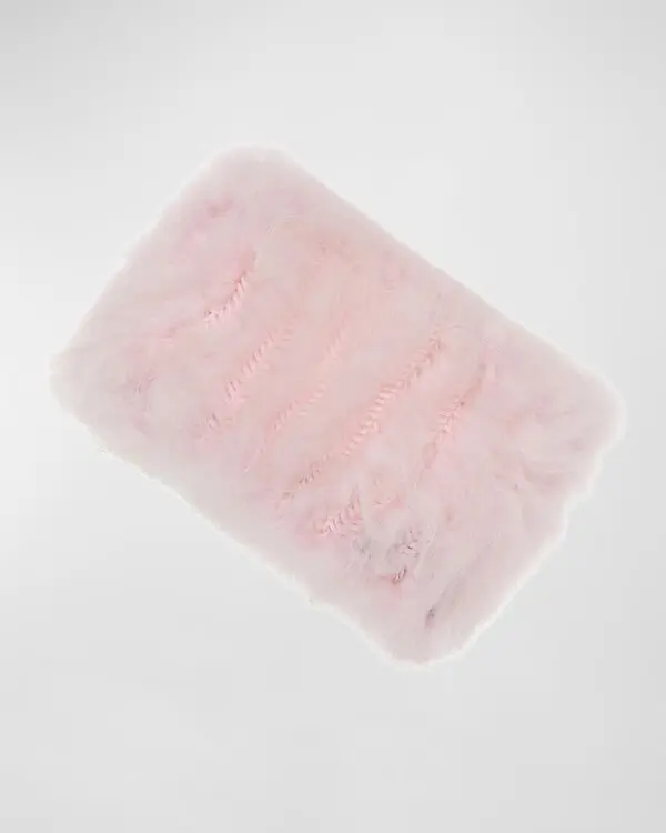 Gorski Knit Cashmere Headband - Pink