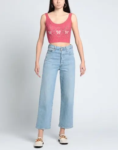 Alessandra Rich Knitted Crop Top