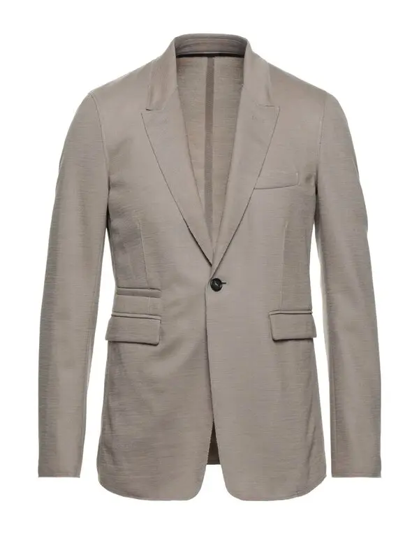 PAOLO PECORA Blazer Size Polyamide, Virgin Wool
