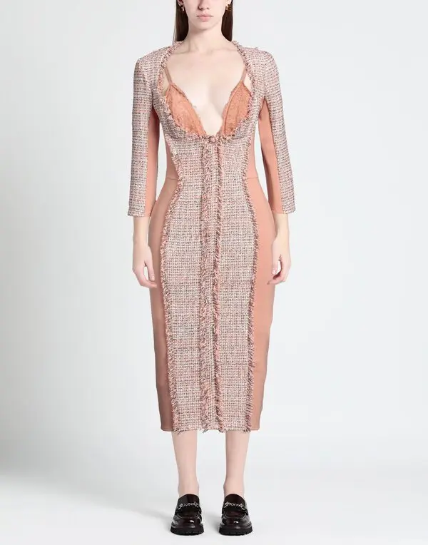 Elisabetta Franchi Midi Bodycon Dress