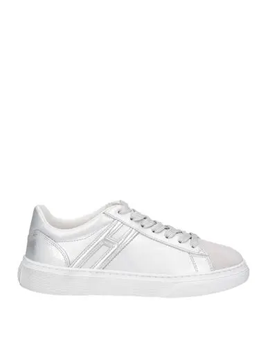 Hogan Laminated Effect Leather Low-top Sneakers