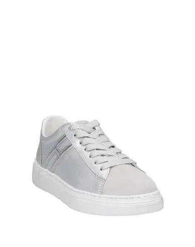 Hogan Laminated Effect Leather Low-top Sneakers
