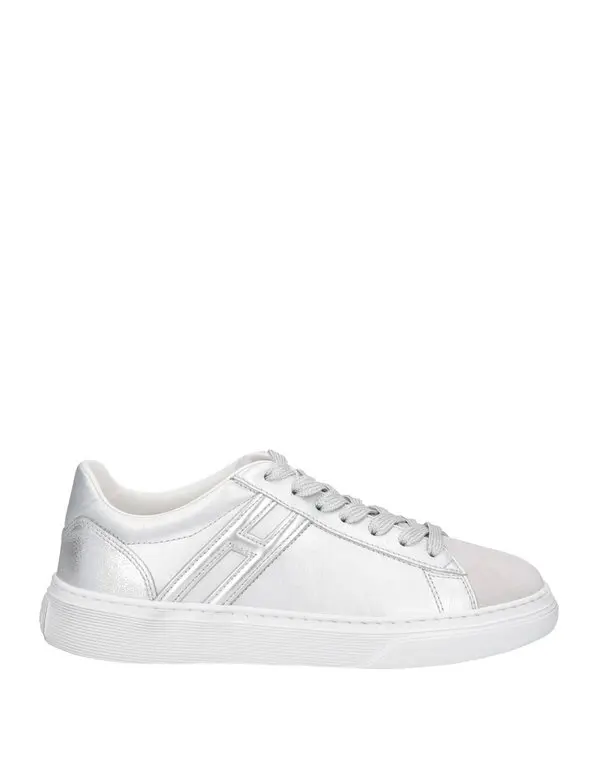 Hogan Laminated Effect Leather Low-top Sneakers