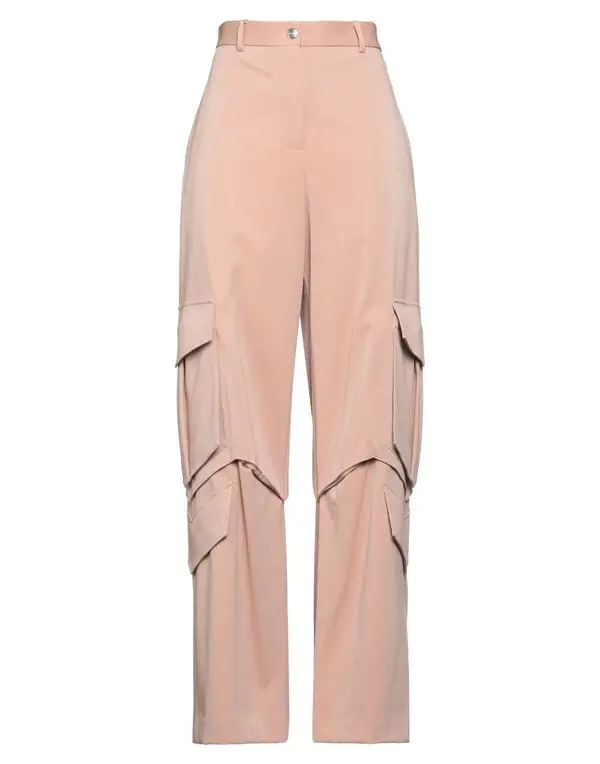 MSGM Straight Leg Pants - Beige