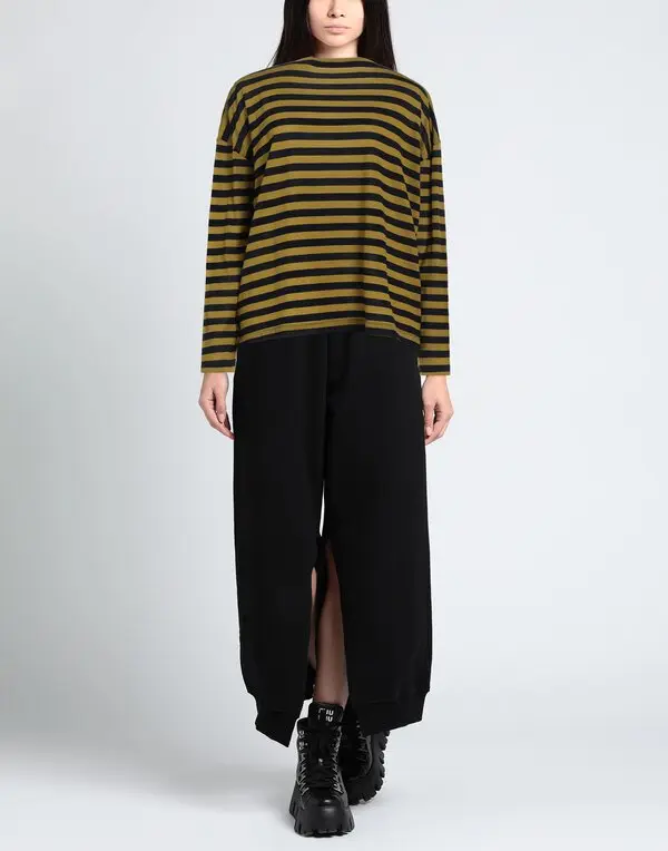 Massimo Alba Striped Wool Sweater - Yellow